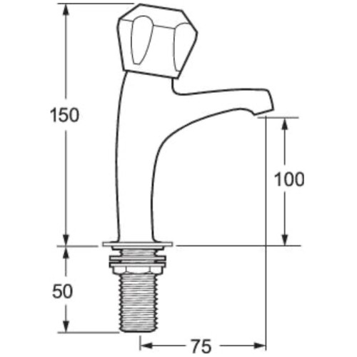 METHVEN/DEVA PROFILE STANDARD HIGH NECK SINK TAPS - West BS Live