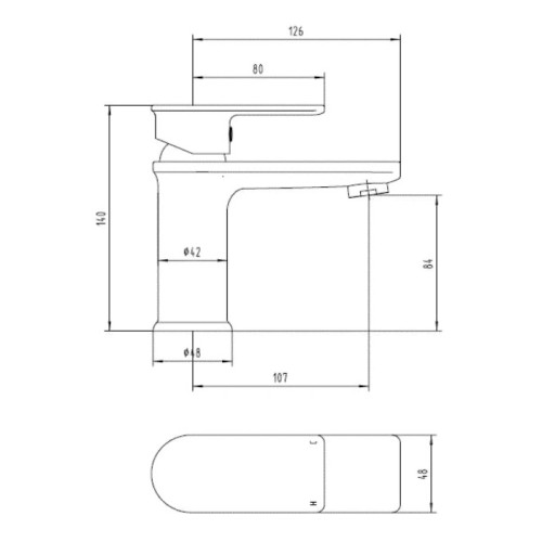 METHVEN/DEVA ZONOS BASIN MIXER - West BS Live