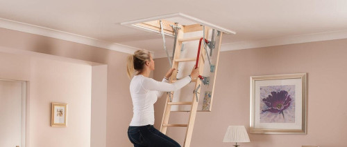 KEYLITE LOFT LADDER 550X1200 3 SEG H:2800 - West BS